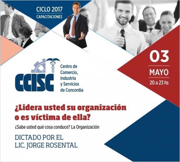 Capacitaciones CCISC "¿Lidera usted su organización o es víctima de ...